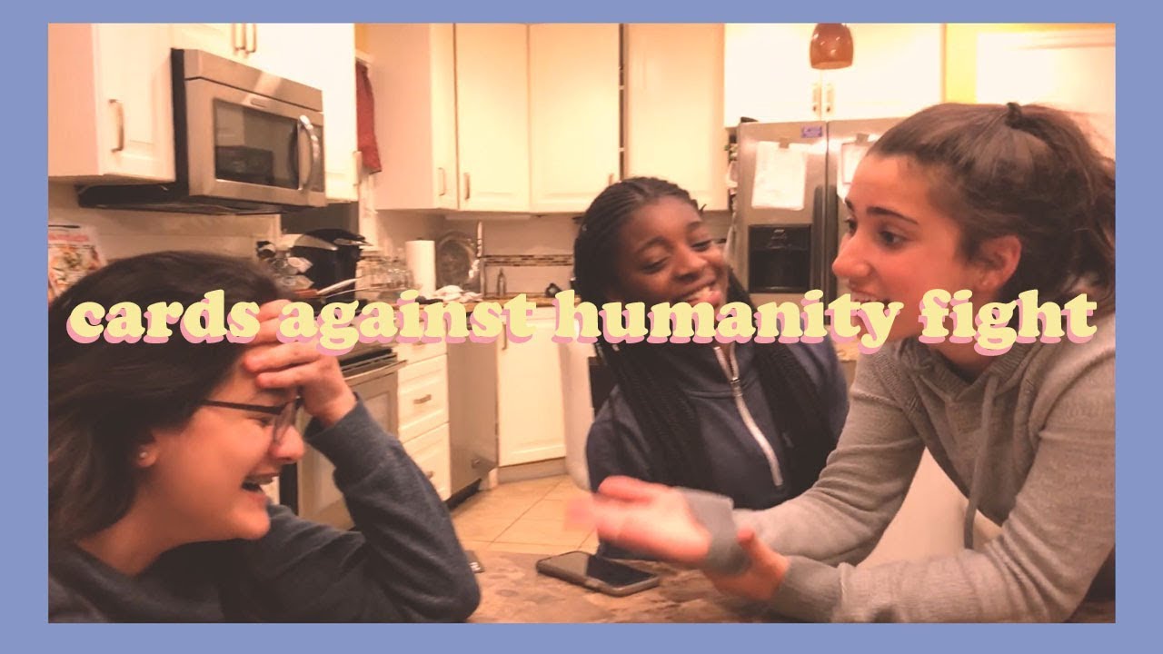 cards against humanity fight || LN - YouTube