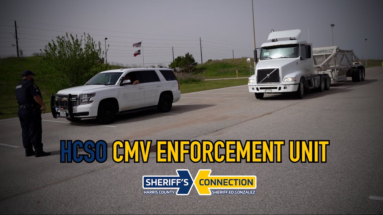 HCSO CMV Enforcement Unit works to make roads safer - YouTube