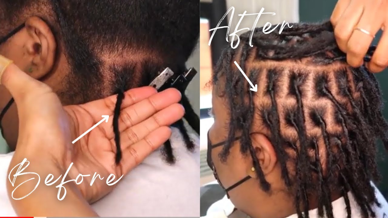 INSTANT LOCS ON 4A THIN/FINE HAIR - YouTube