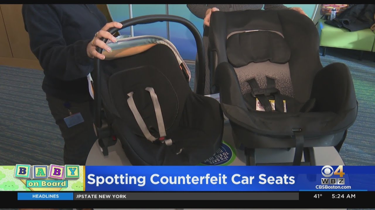 How to spot counterfeit car seats - YouTube