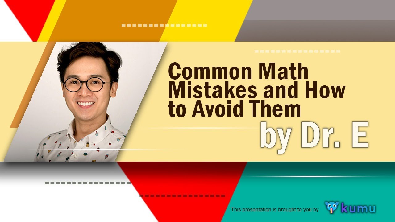 COMMON MATH MISTAKES | Paano Gumaling sa Math - YouTube