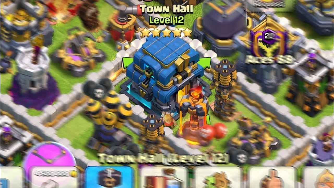 | Town Hall 12, Five Star Max Base ️🫠| Samanway Gaming |#coc #cocbase # ...