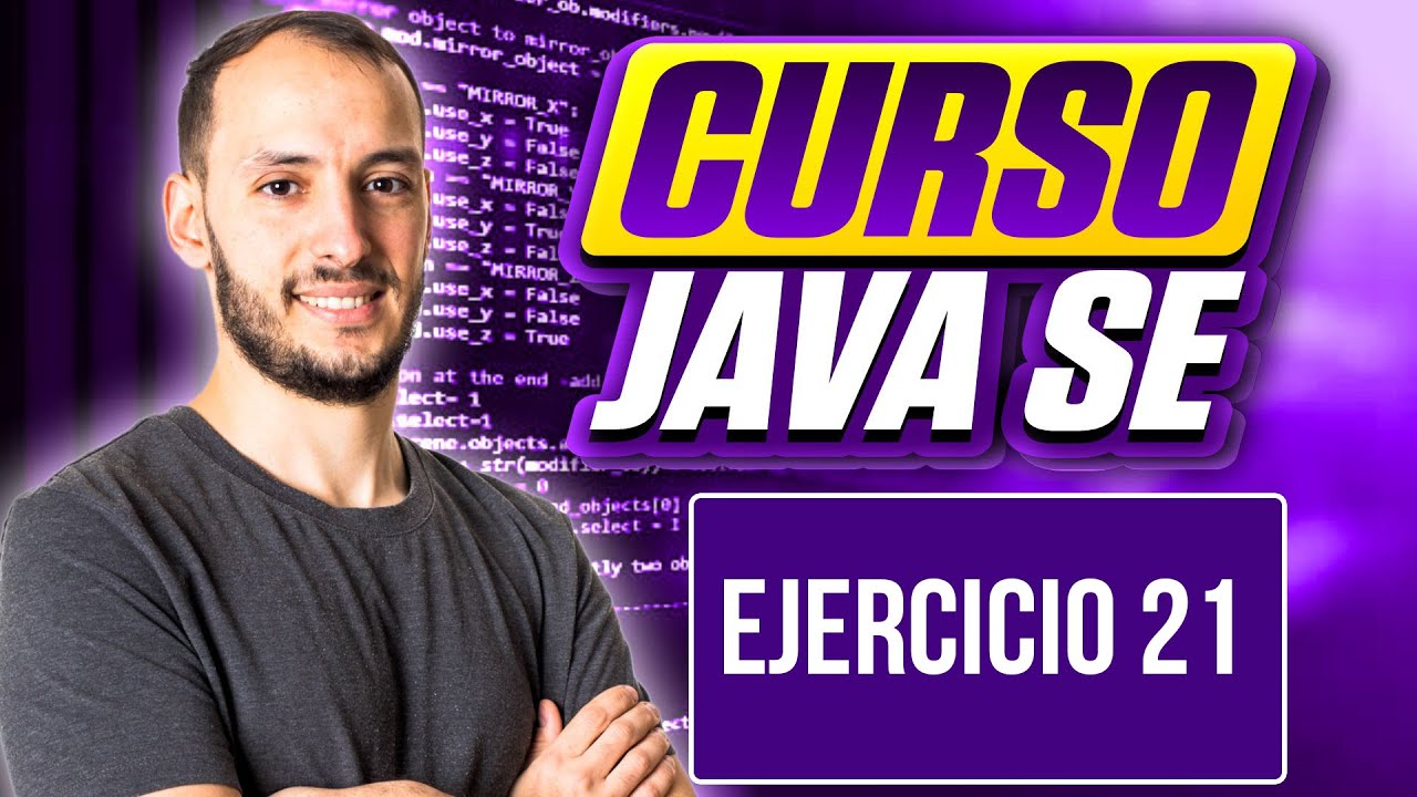 Obtener MAYOR y MENOR de un ARRAY | EJERCICIO 21 | CURSO JAVA SE #46 - YouTube