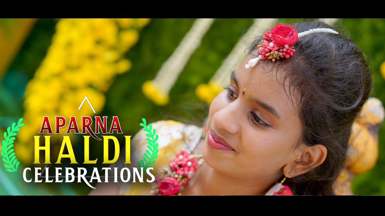 Aparna Haldi | Pushpa 2 The Rule | Naughty and Pretty moments #haldi ...