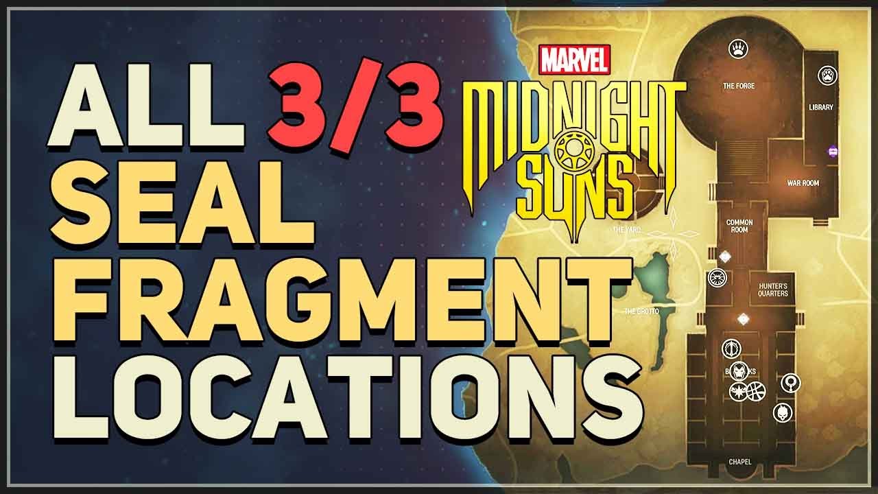 All Seal Fragment Locations Marvel's Midnight Suns - YouTube