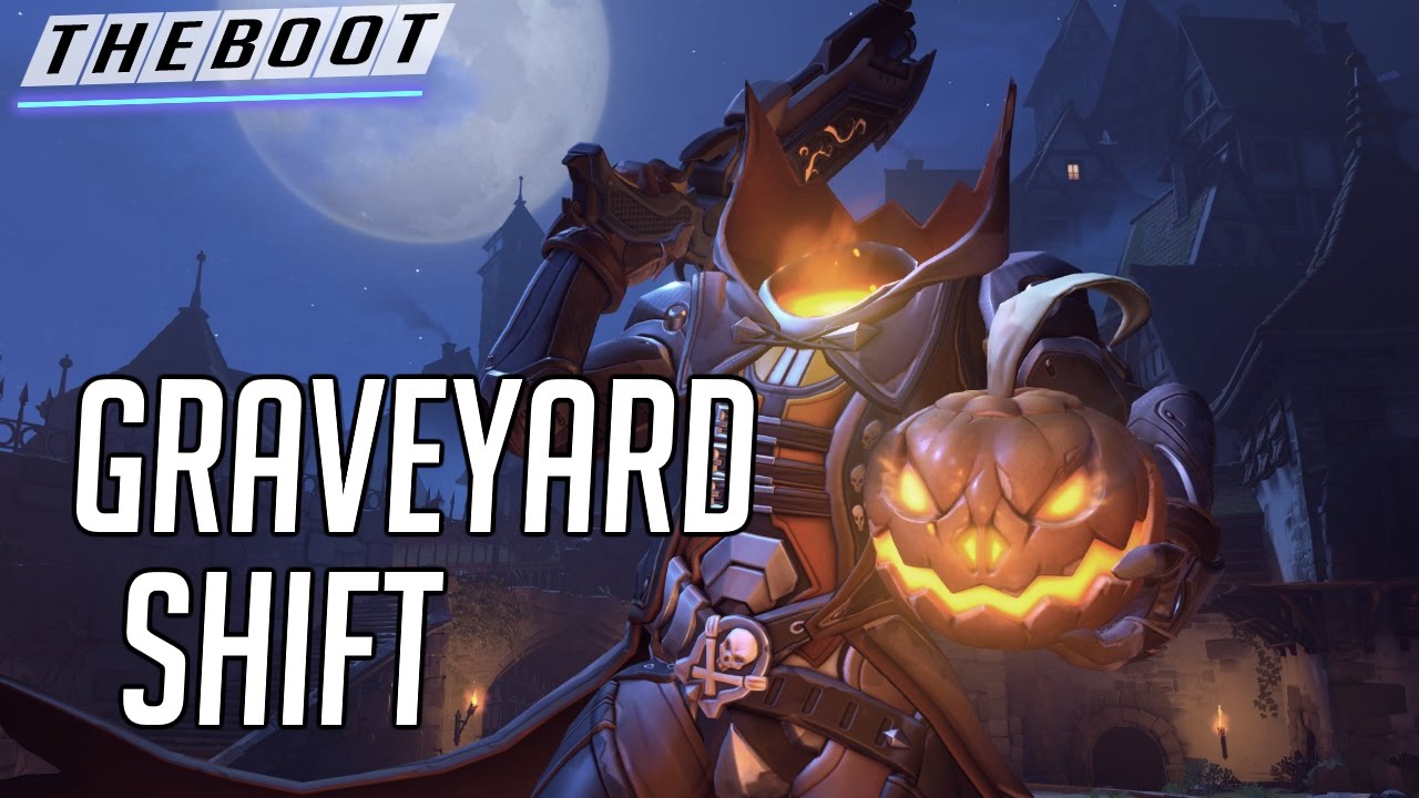 Overwatch - Reaper Legendary Pumpkin Skin - YouTube