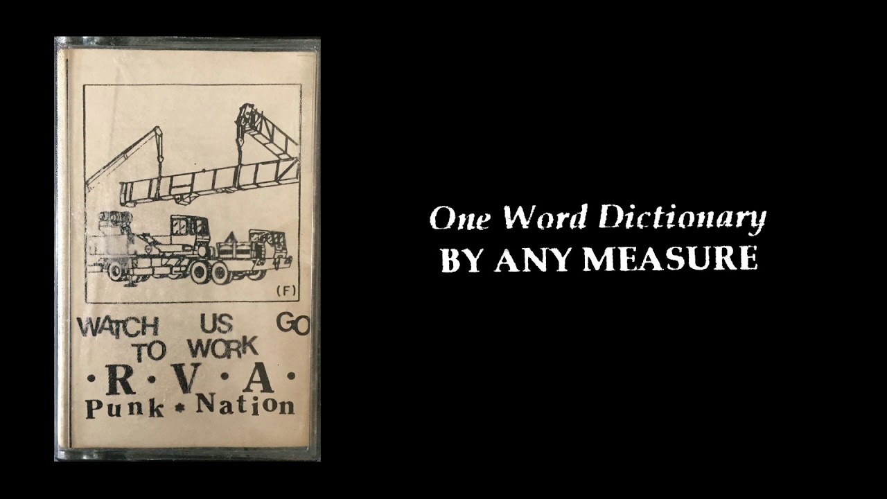By Any Measure 'One Word Dictionary' - YouTube