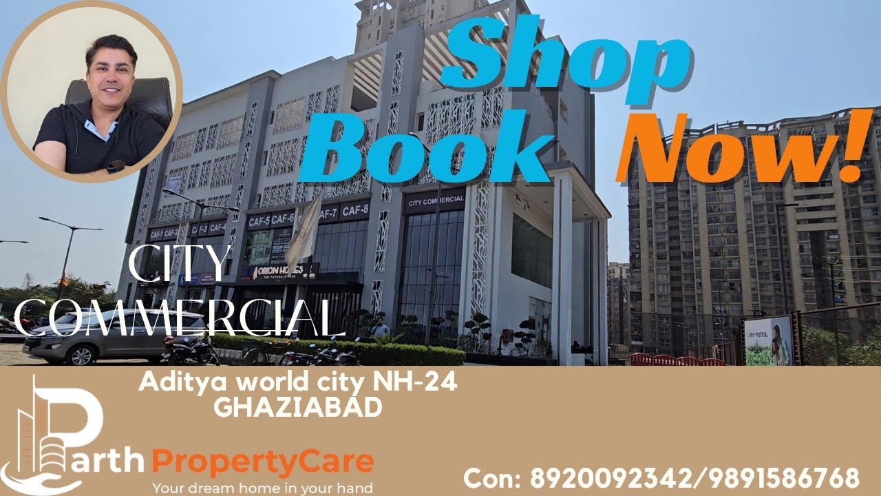 Shop aditya World City/ City commercial nh-24 ghaziabad/wave city - YouTube