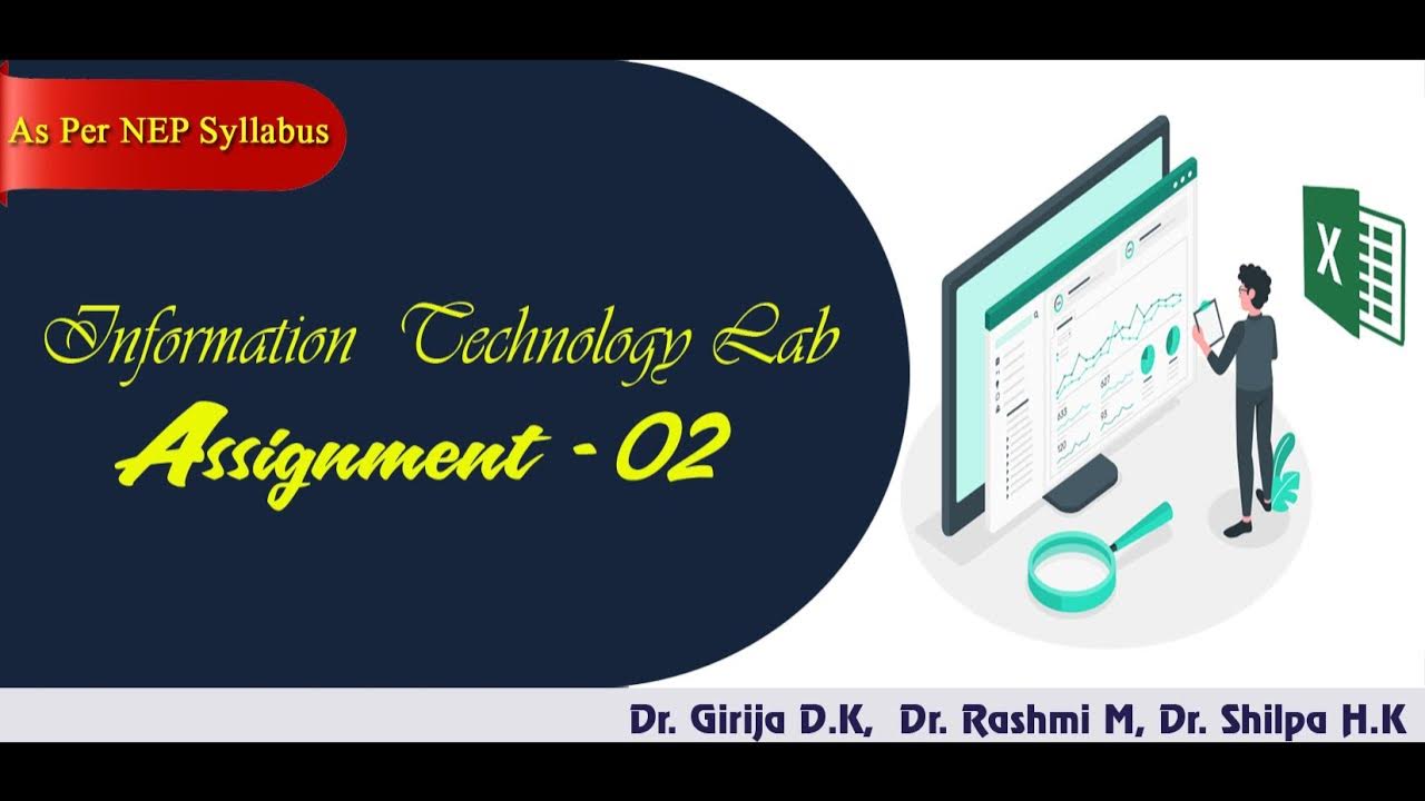NEP MS EXCEL Assignment 2 - YouTube