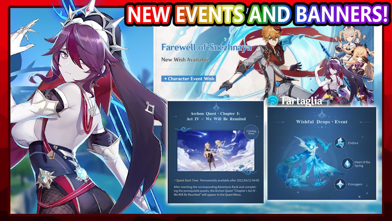 Rosaria Banner! Main Story Release Date, New Weapon & Upcoming Events ...
