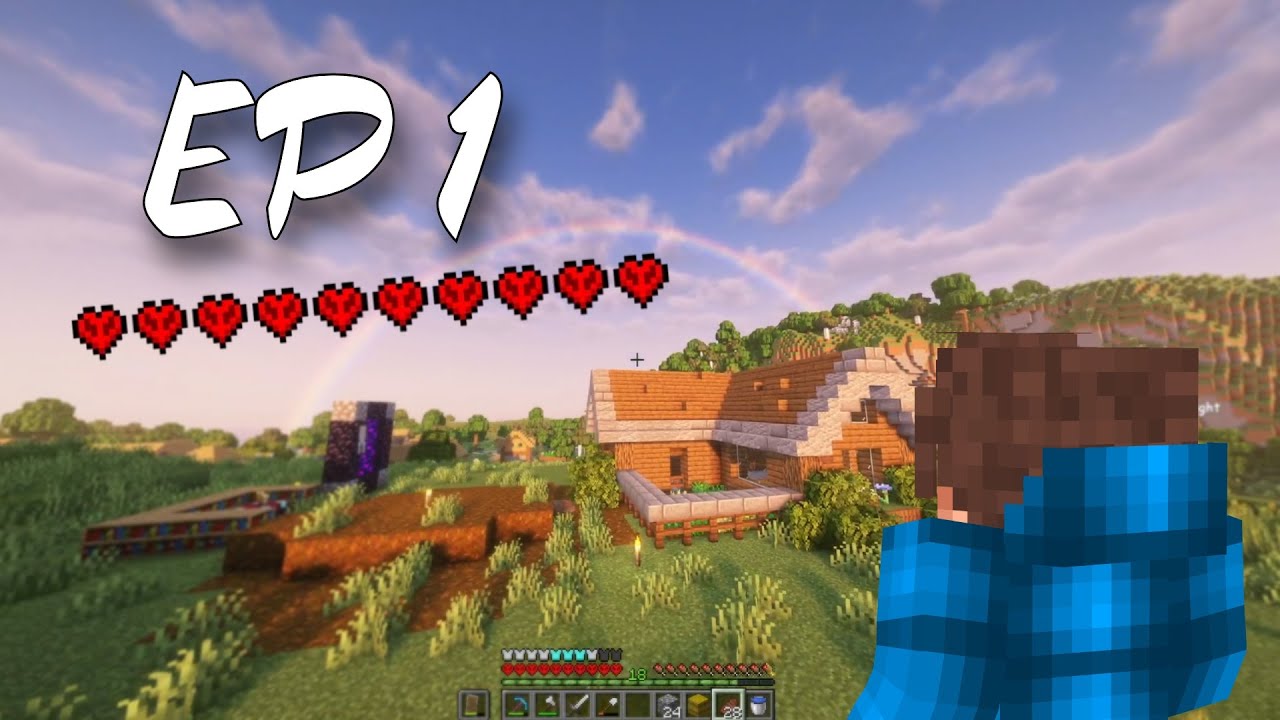 Coffee and Crafting EP1 [Minecraft Hardcore Uncut Series!] - YouTube