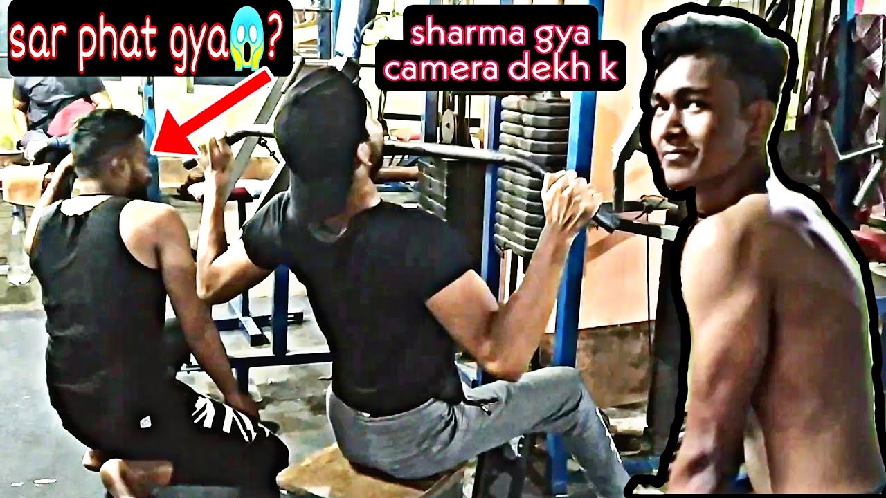 sar phat gya? || Fitness freak boyz || watch till the end- gym vlogs ...