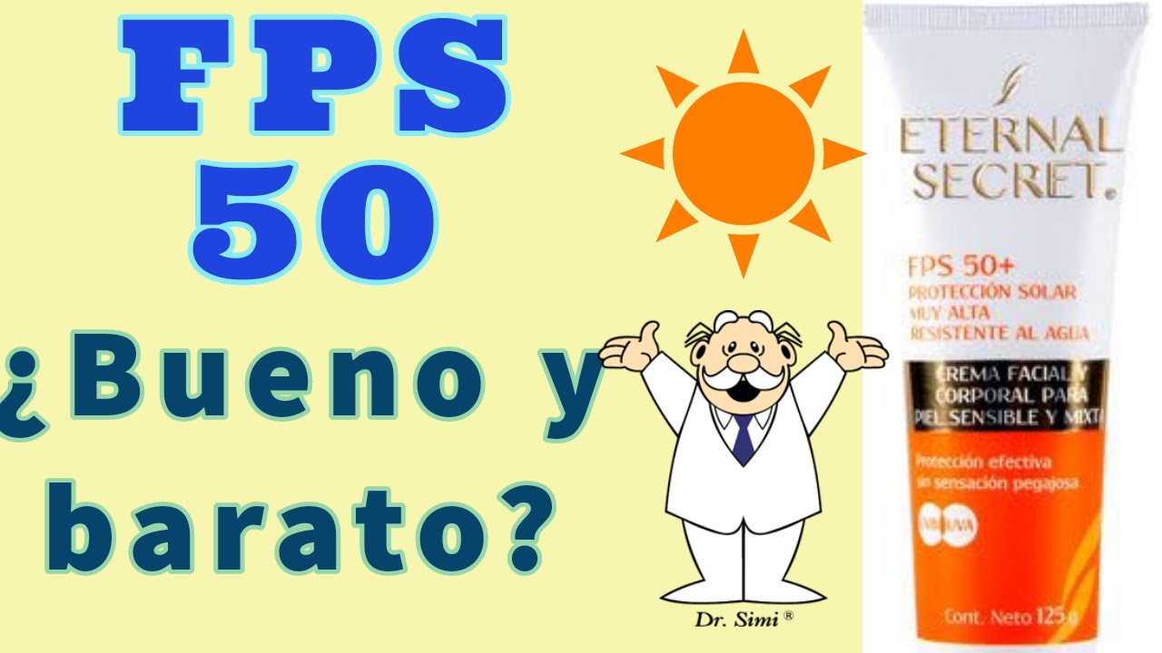 ETERNAL SECRET Protector solar FPS 50 ¿BUENO, EFECTIVO Y BARATO ...