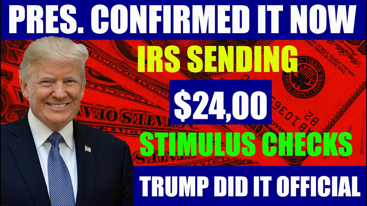 BREAKING NEWS: $2,400 Stimulus Checks Arriving in Mail – Official ...