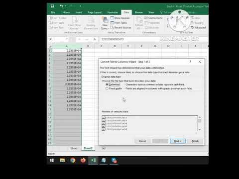 How to Write Big number in excel | How to fix Last digits in cells of Excel | write 16 digits ...