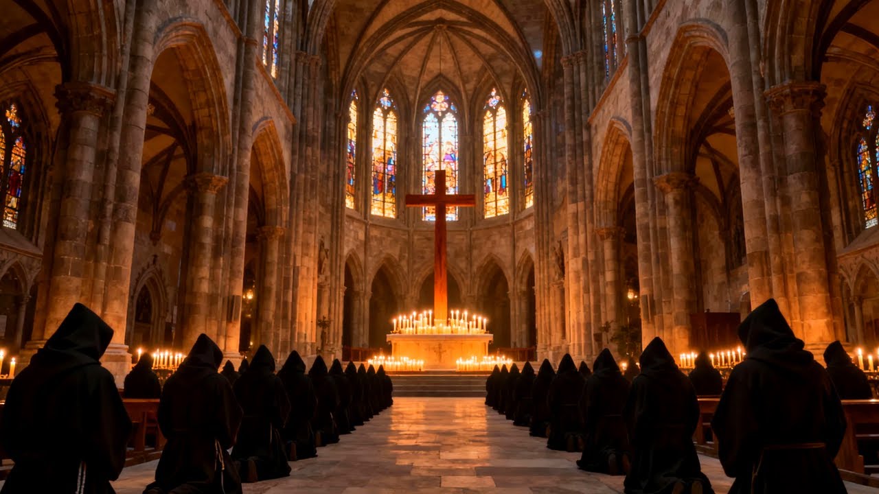 Sacred Gregorian Chant for Night Rest | Peaceful Choir Harmony for ...