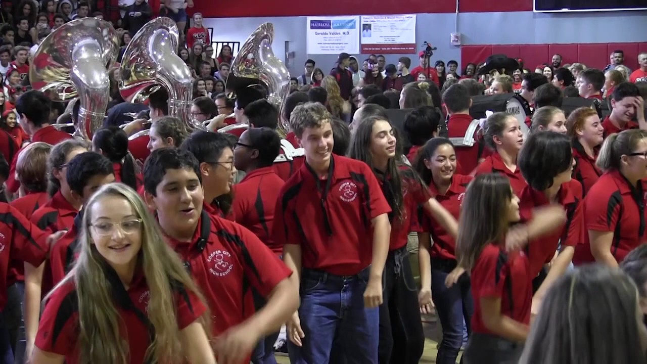Cooper City High School Pep Rally 2016 - YouTube