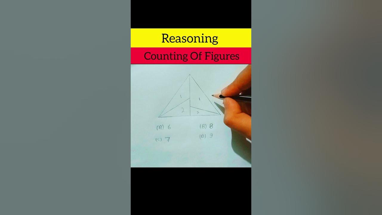 Multiple Triangles Counting ||Triangles Counting | Reasoning Classes | Short Tricks #Counting# ...
