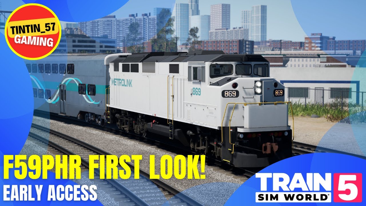 F59PHR EARLY ACCESS FIRST LOOK | TRAIN SIM WORLD 5 - YouTube
