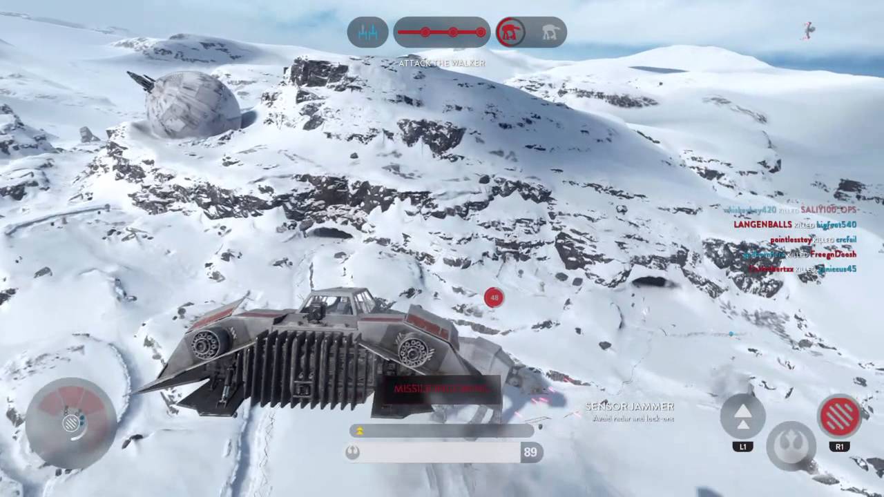 Star Wars Battlefront | Hoth Walker Assault Clutch - YouTube