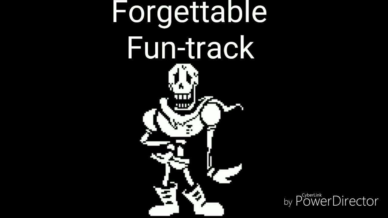 Undertale Fun-track Forgettable (music in descr) - YouTube