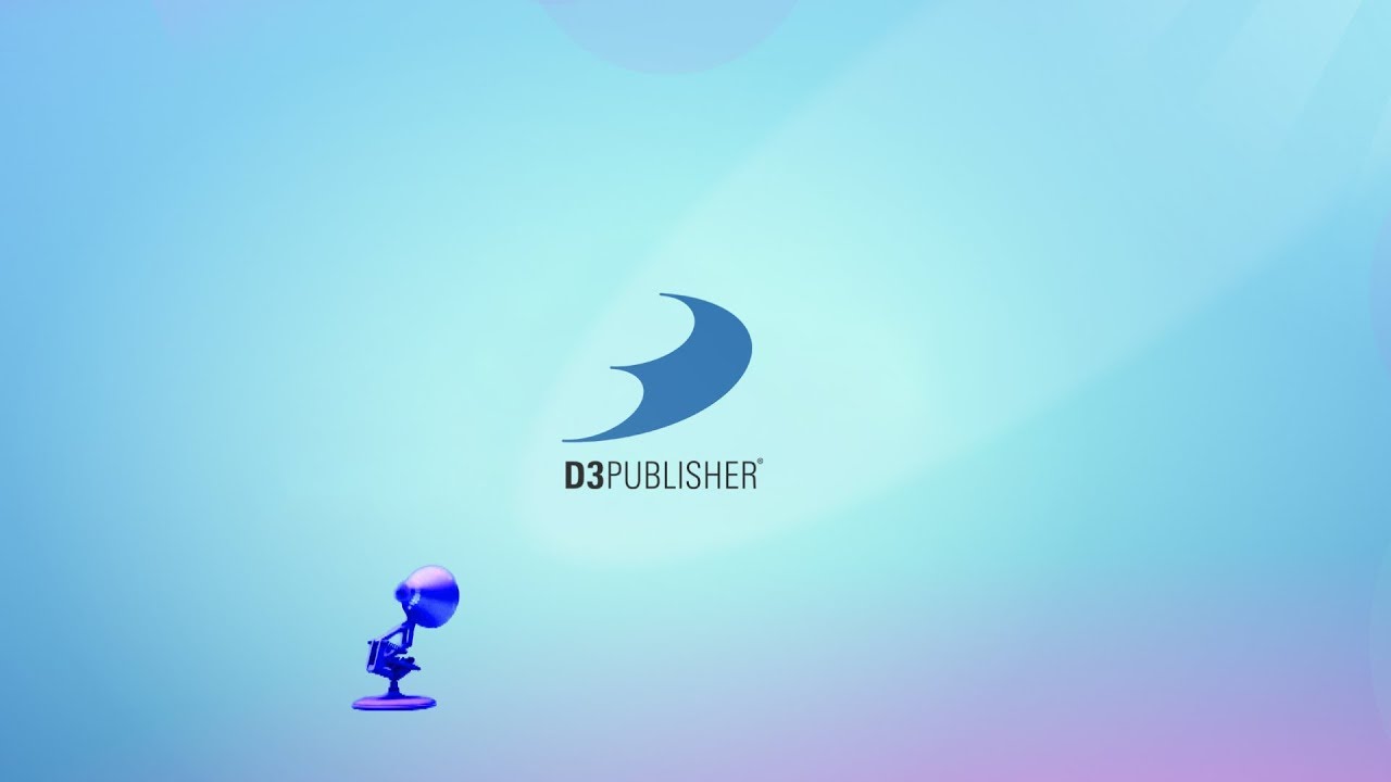 D3 Publisher Logo Spoof Luxo Lamp - YouTube