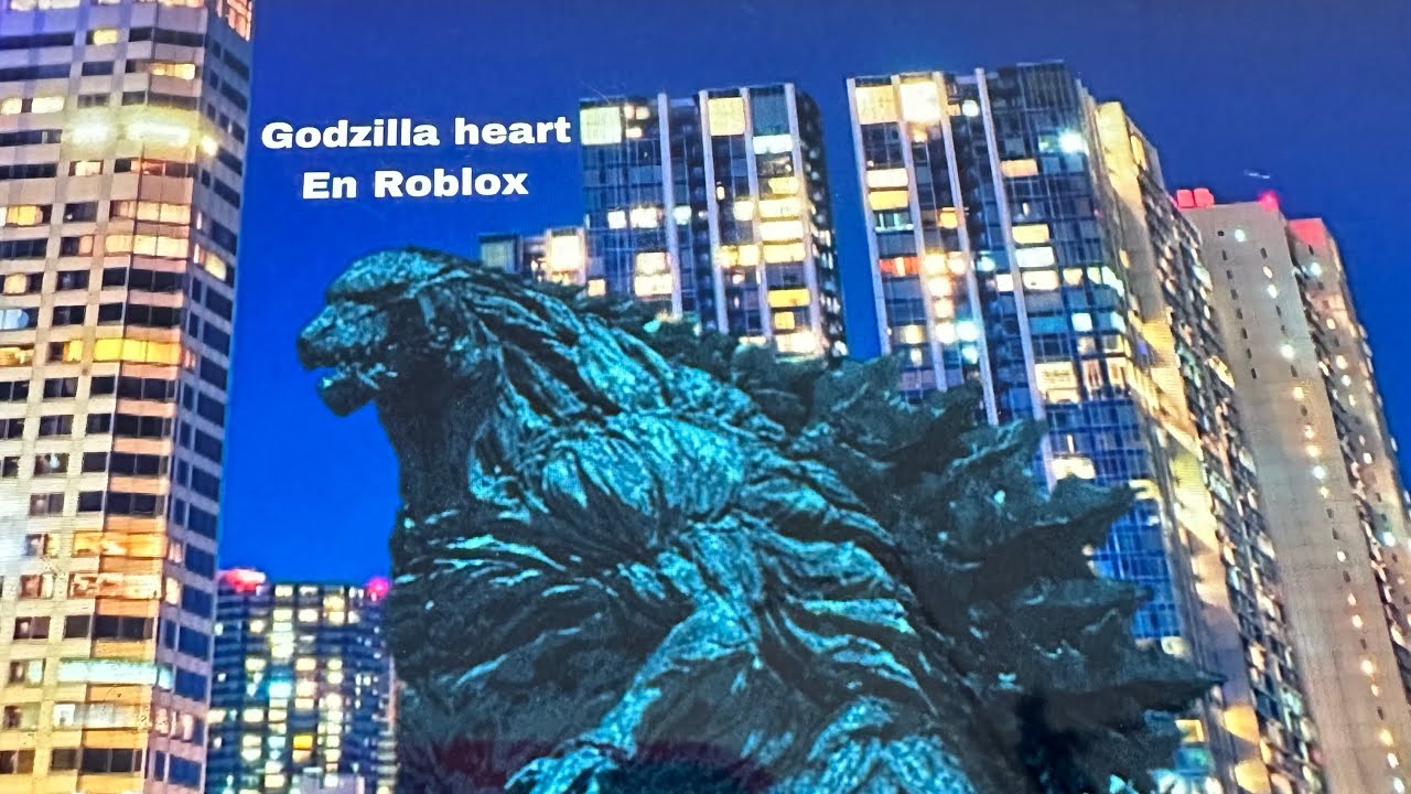 Godzilla heart en ROBLOX - YouTube