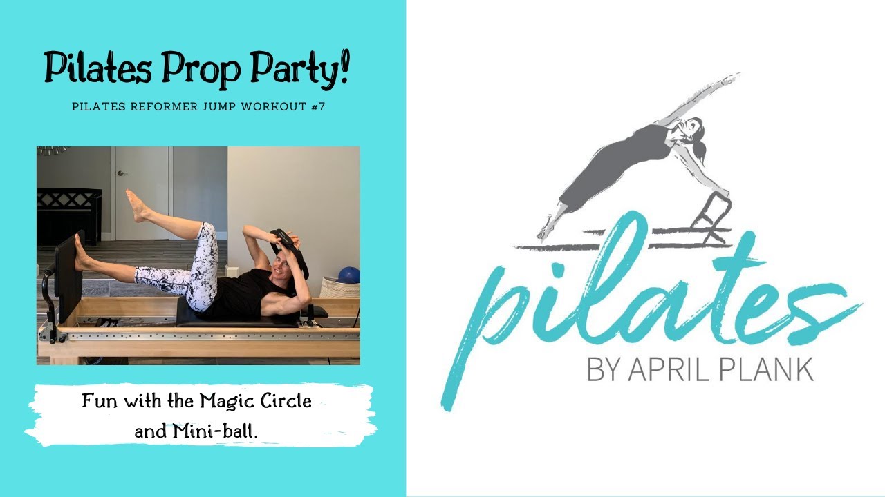 Pilates Prop Party - Jump Workout #7 (Mini-Ball and Magic Circle) - YouTube