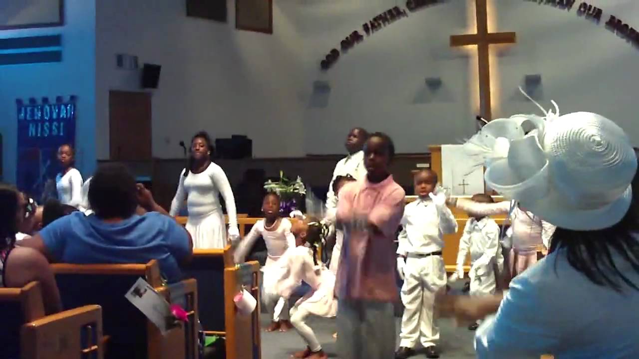 Joyous Praise Dance Team_ Bow Down and Worship Him - YouTube