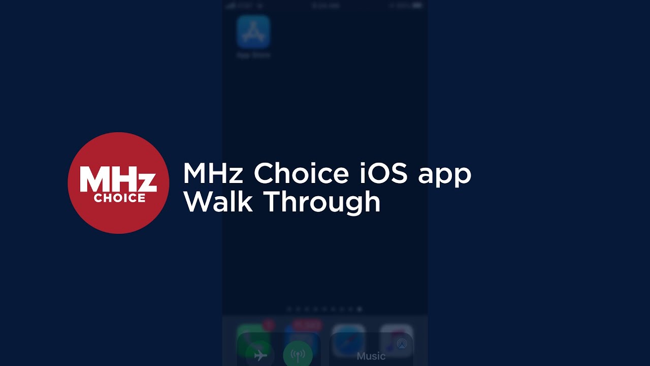 MHz Choice iOS App Walk-Through - YouTube