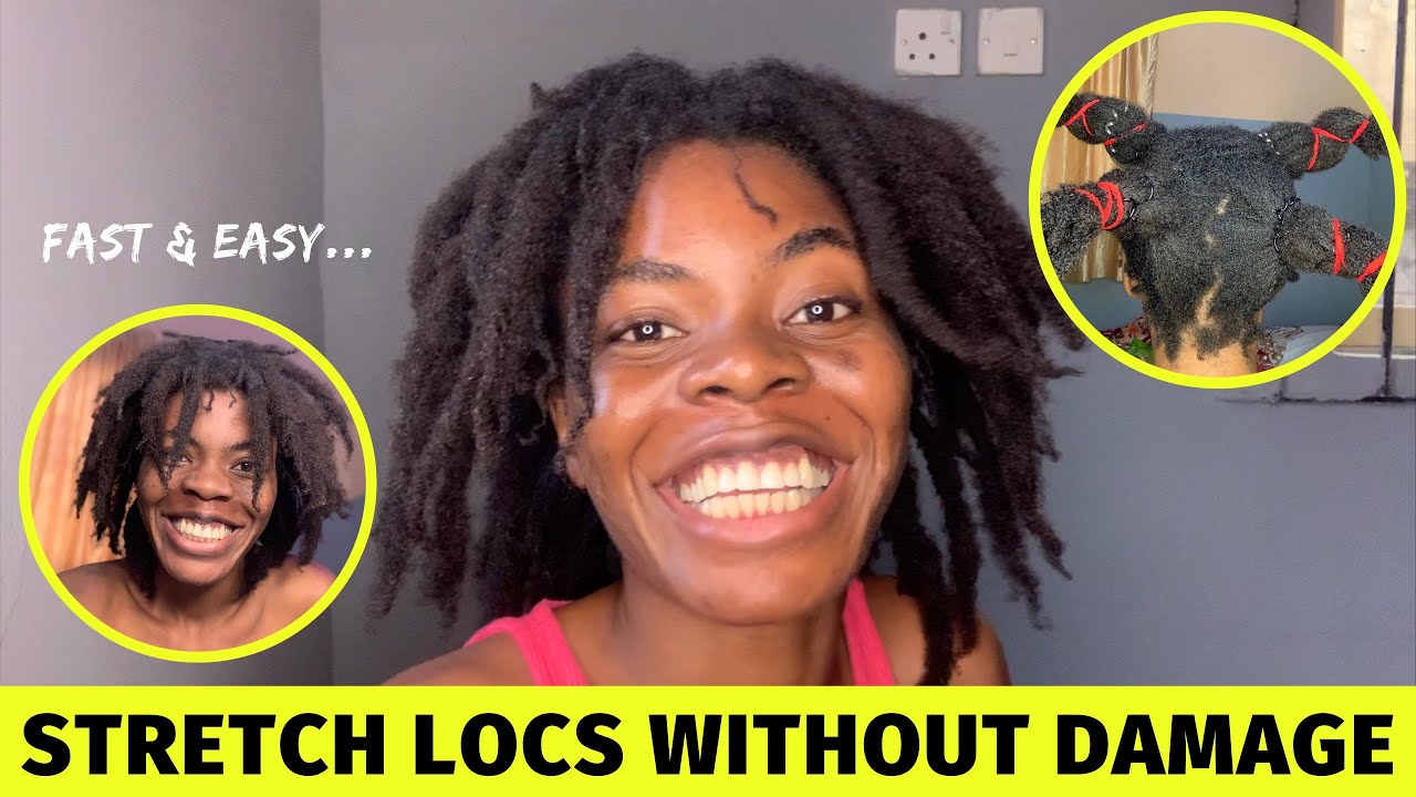 THE BANDING METHOD on Freeform DreadLocks || Easy Longer Locs|| No ...