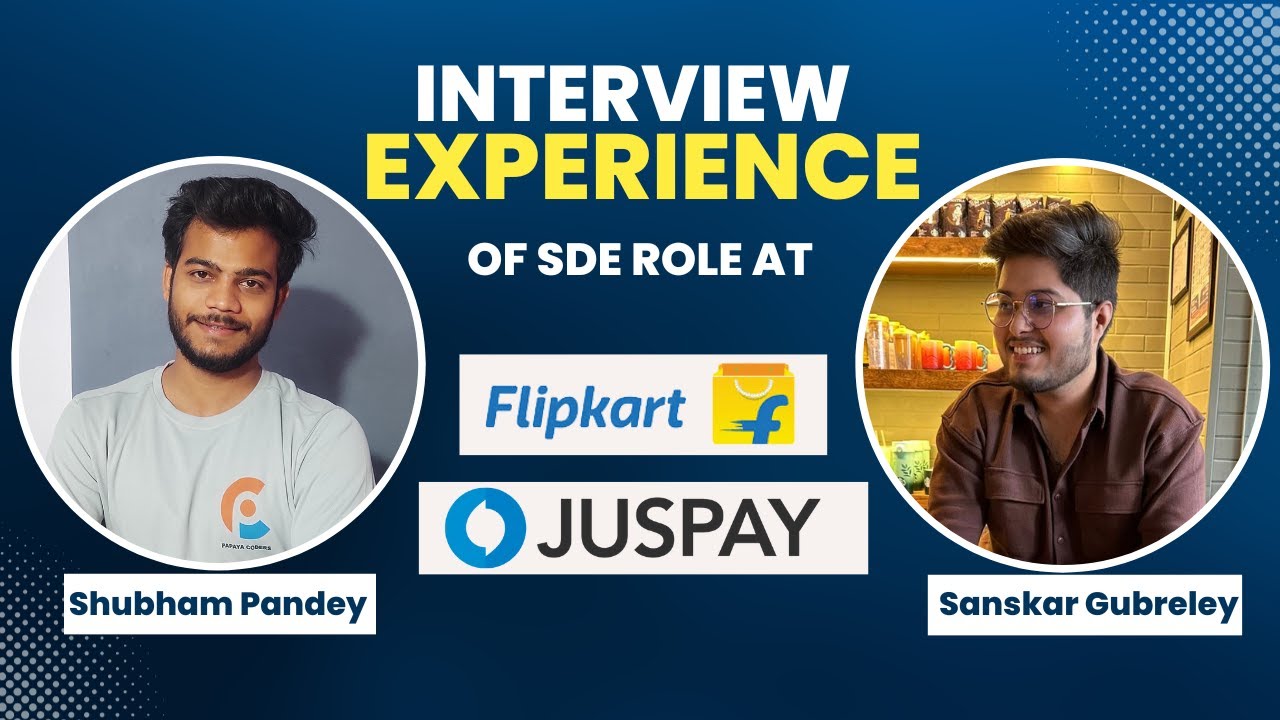 interview expiernce at Flipkart, Juspay | How to crack interview at big company - YouTube