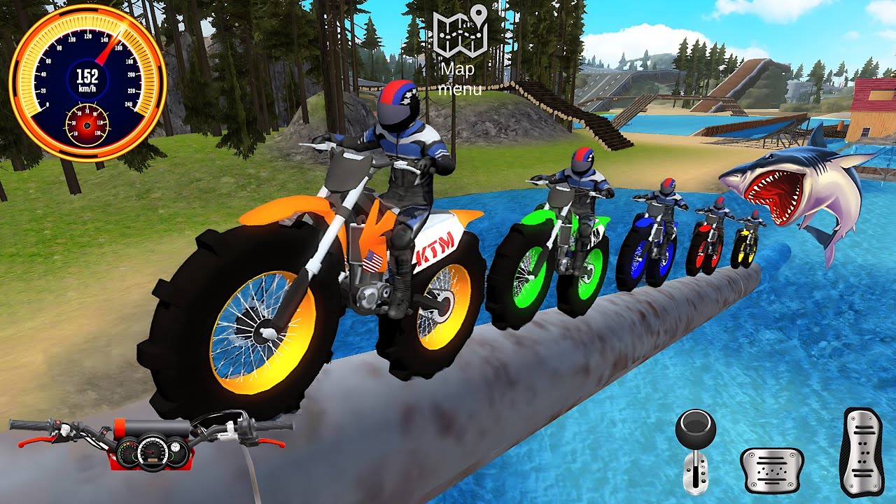 Impossible Dirt Bikes Racing Game #2 - Extreme Driving Motocross Stunts ...