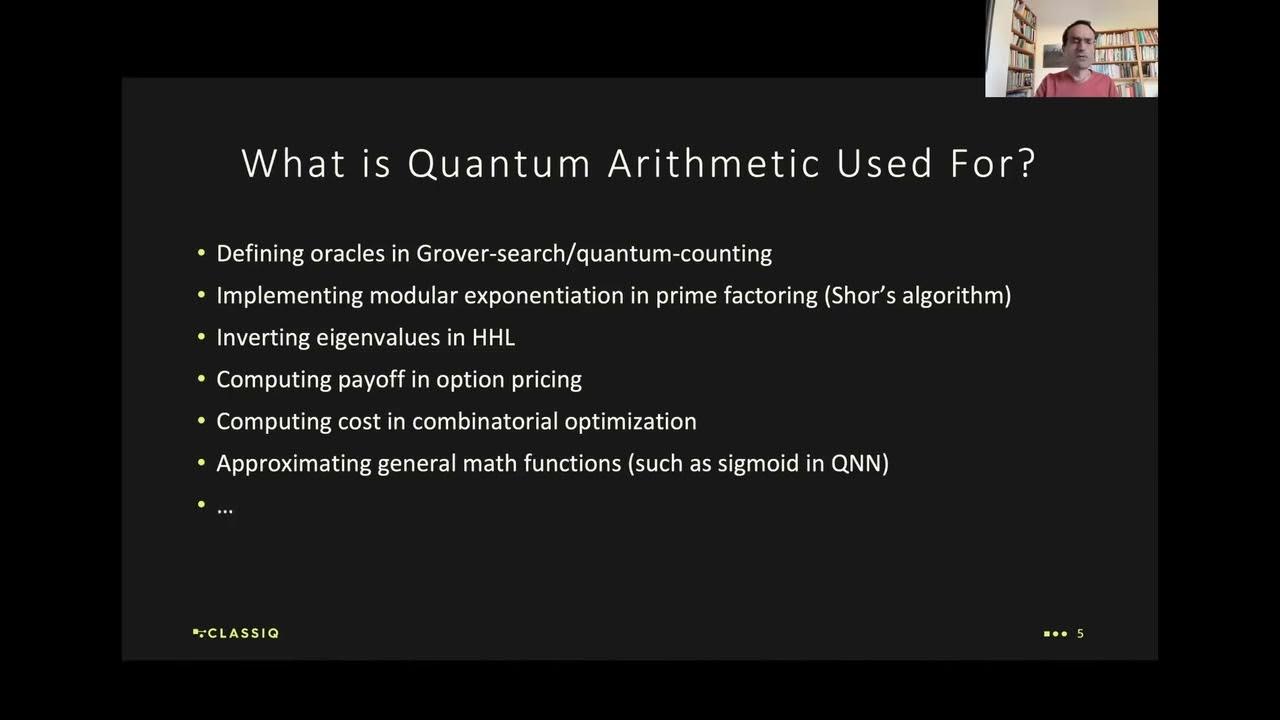 Advanced Quantum Arithmetics with Matan Vax from Classiq @ WOMANIUM QUANTUM + AI 2024 - YouTube
