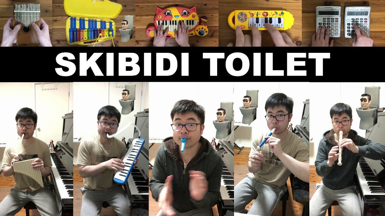 Skibidi Toilet on Funny Instruments - YouTube