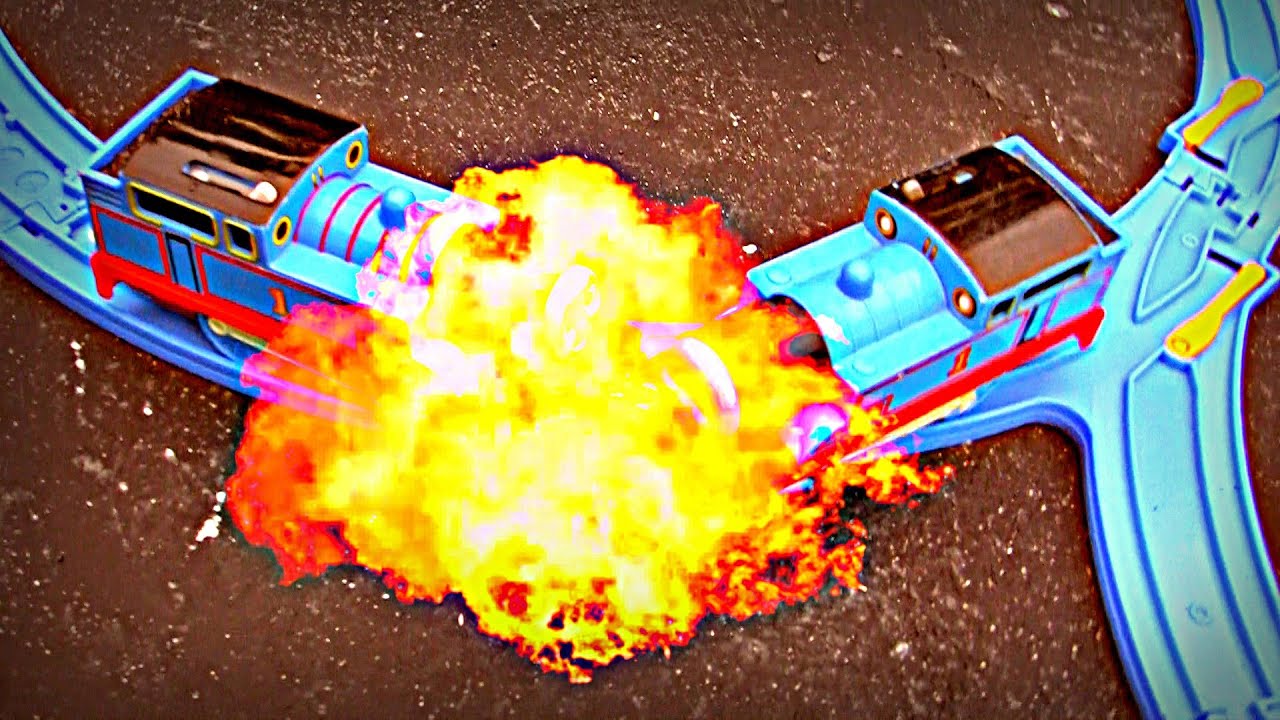 Thomas and Friends - Accidents will happen with EXPLOSION !!! Varadero ...
