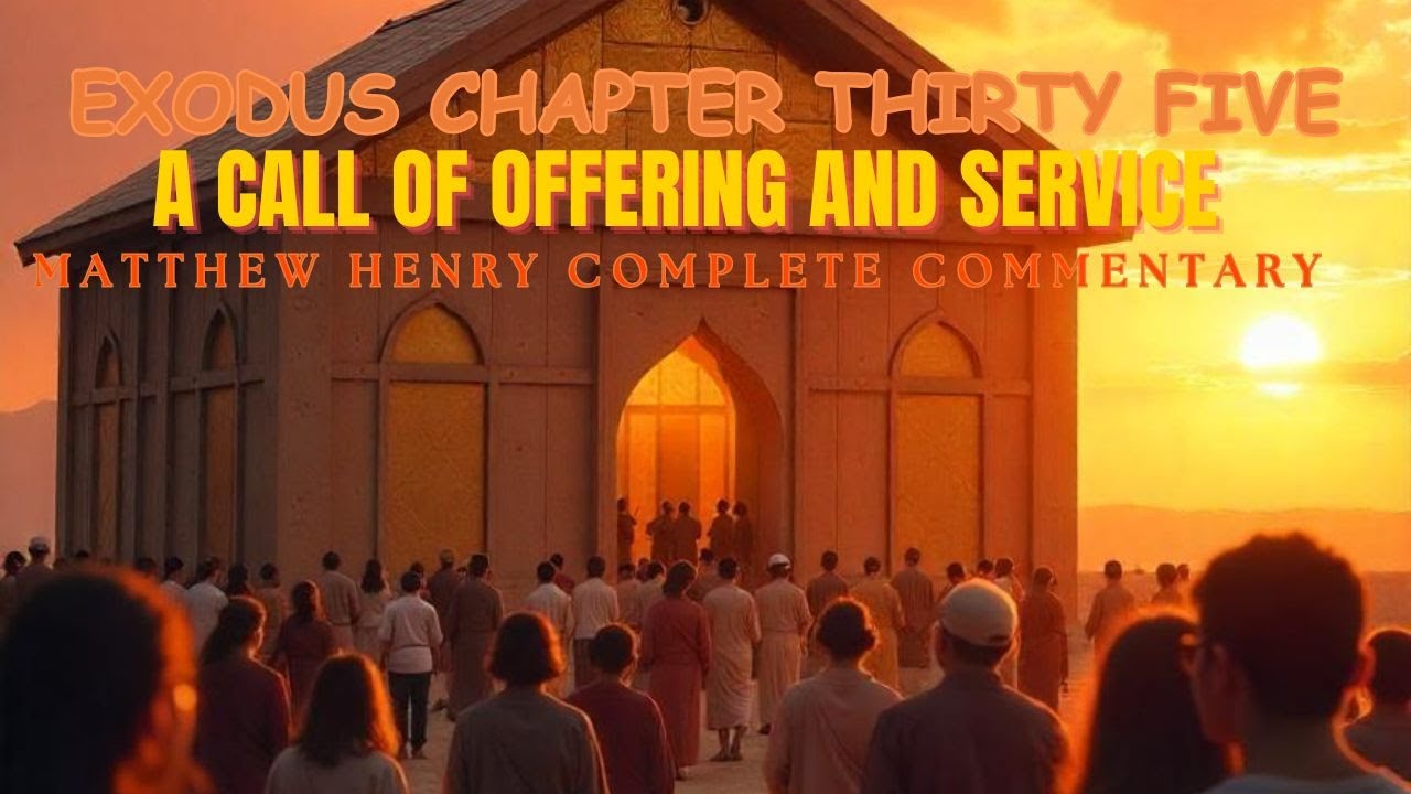 Exodus Chapter 35 Matthew Henry Commentary - YouTube