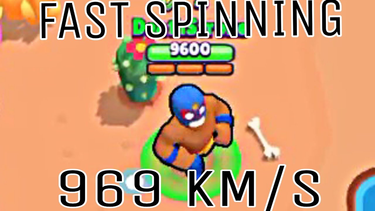 Fastest Spinning In Brawl Stars - YouTube