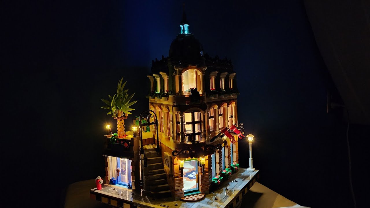 Transform Your Lego Set 10297 Boutique Hotel With Bevins Bricks Light ...