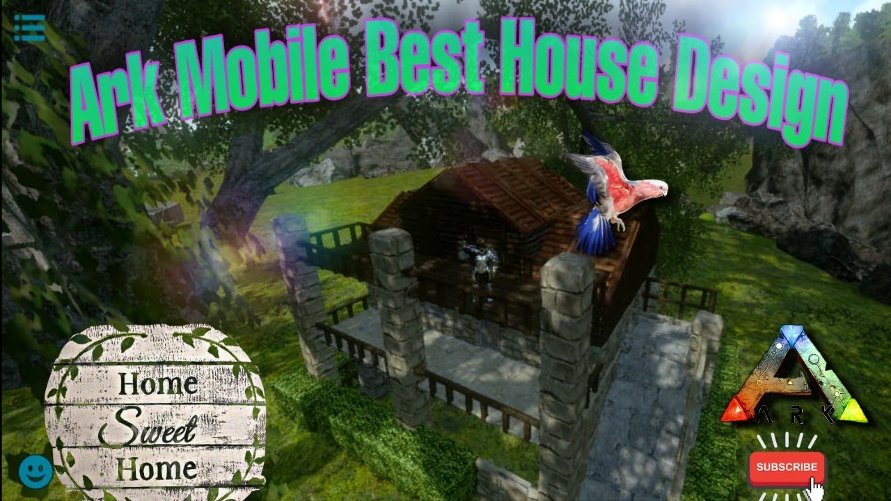 Ark Mobile House Design for Starter - YouTube