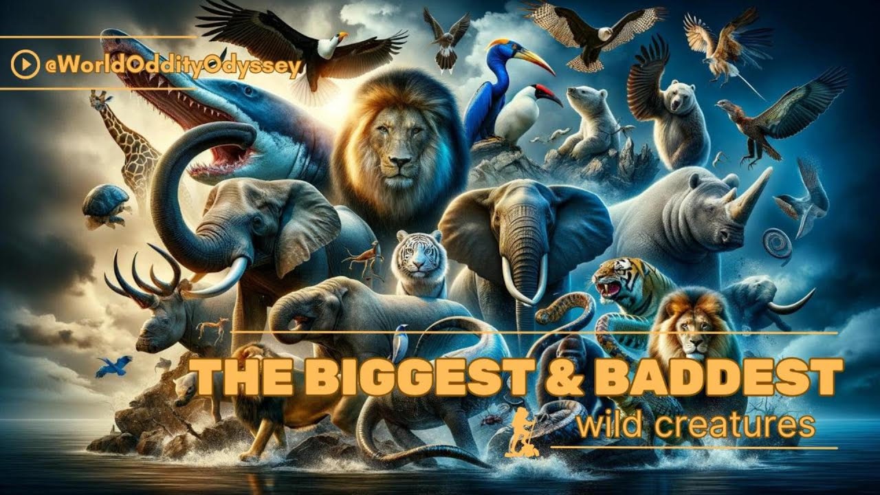 🌍 Top 10 Unveiled - The Biggest & Baddest Animals in the World! 🐾 - YouTube