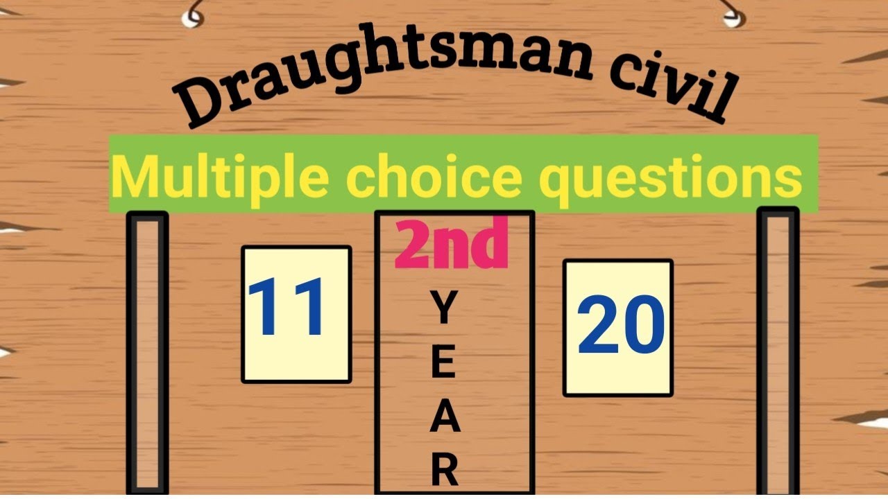 Civil 2nd year Multiple choice questions11 to 20 - YouTube