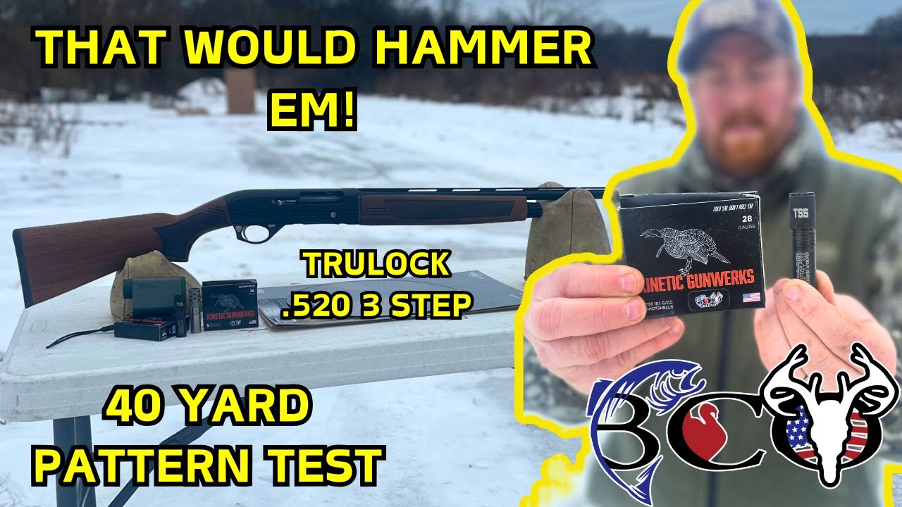 patterning the hatfield sas with trulock .520 & kinetic gunwerks bco ...