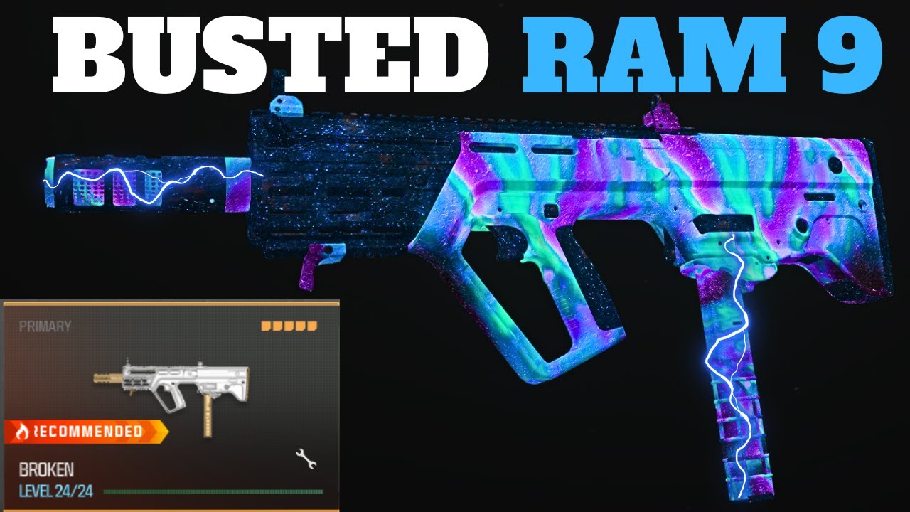 Most *BROKEN* RAM 9 Loadout In Warzone 3 (RAM 9 Meta Class Setup) - YouTube