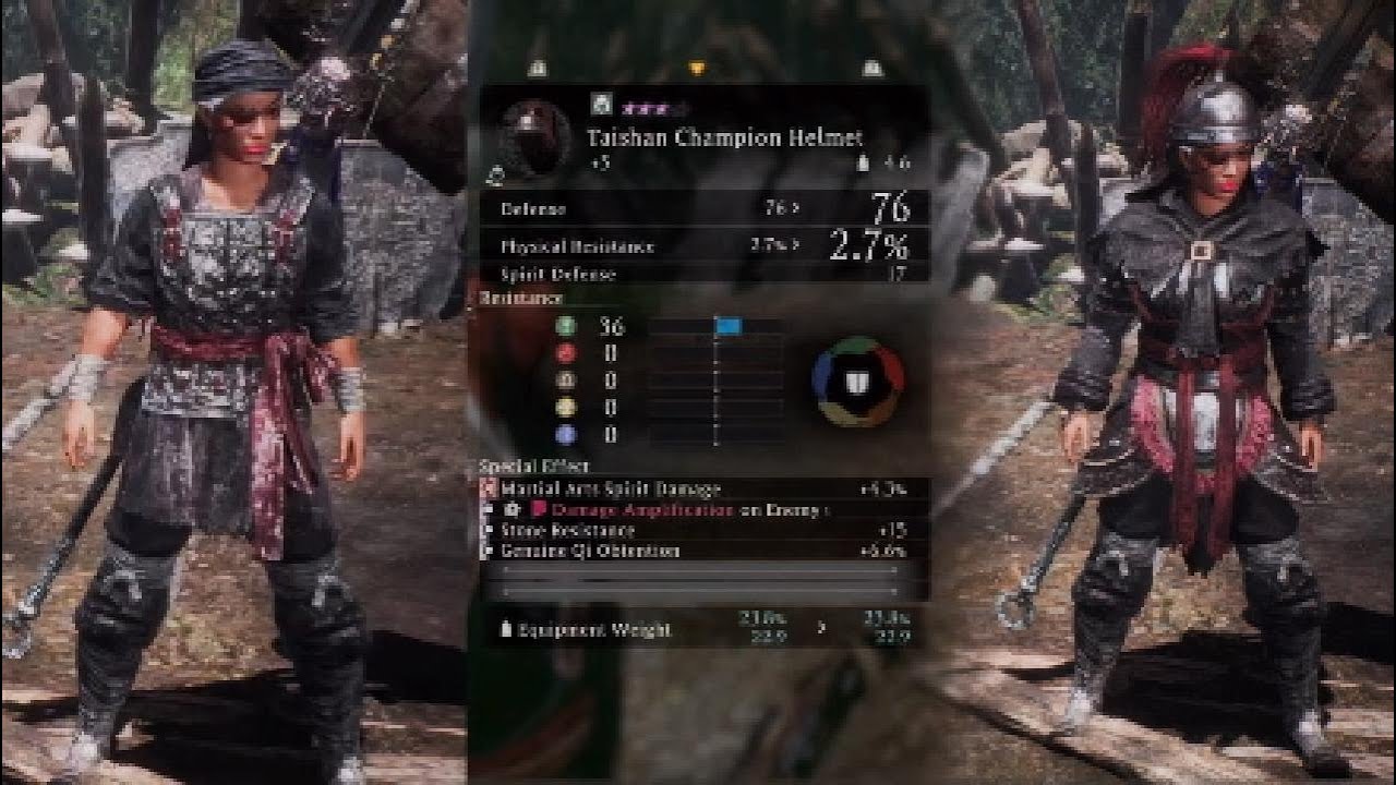 Wo Long Fashion Souls Dope Black Bandit Armor Taishan Champion Full ...
