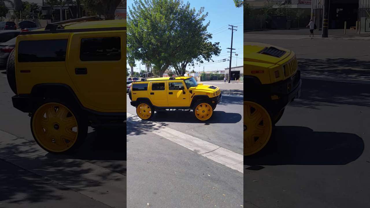 Hummer H2 on 32s - YouTube