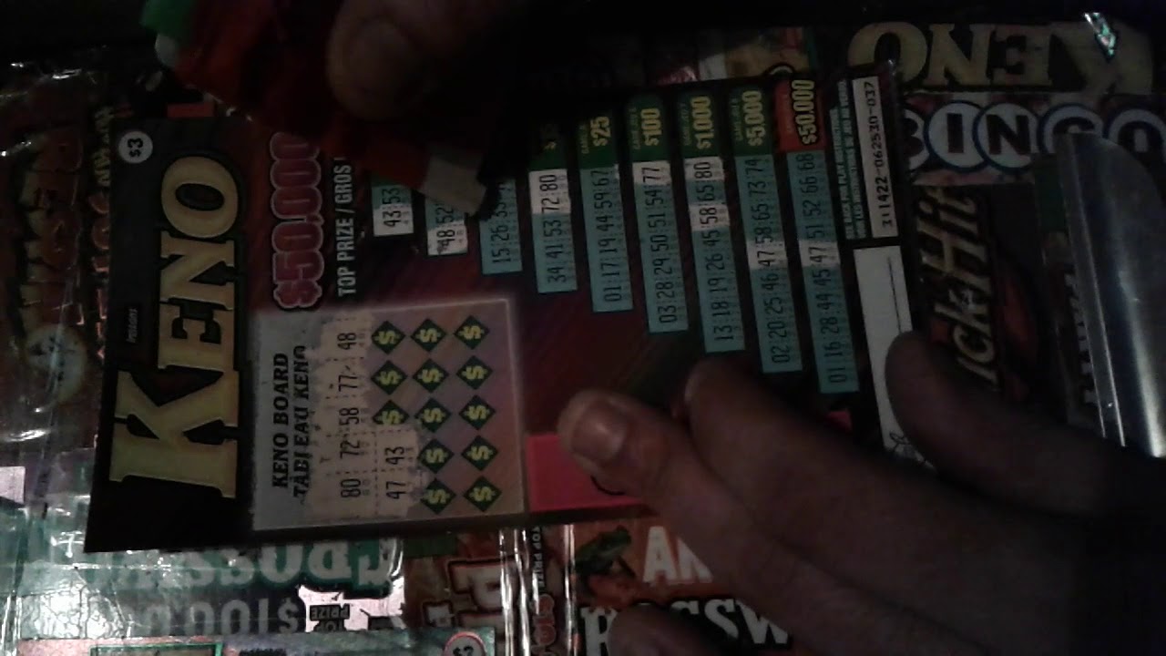 $3 keno Scratch tickets are they worth it - YouTube