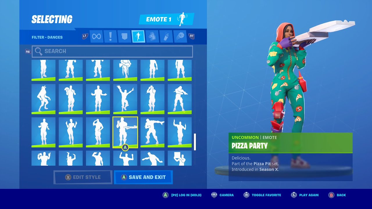 *MY FORTNITE LOCKER: ALL MY EMOTES!*PART 1* - YouTube