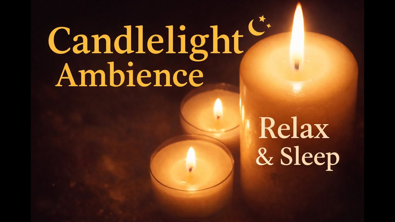 Candlelight Calm / Relaxing Ambience for Sleep, Study & Meditation "No ...