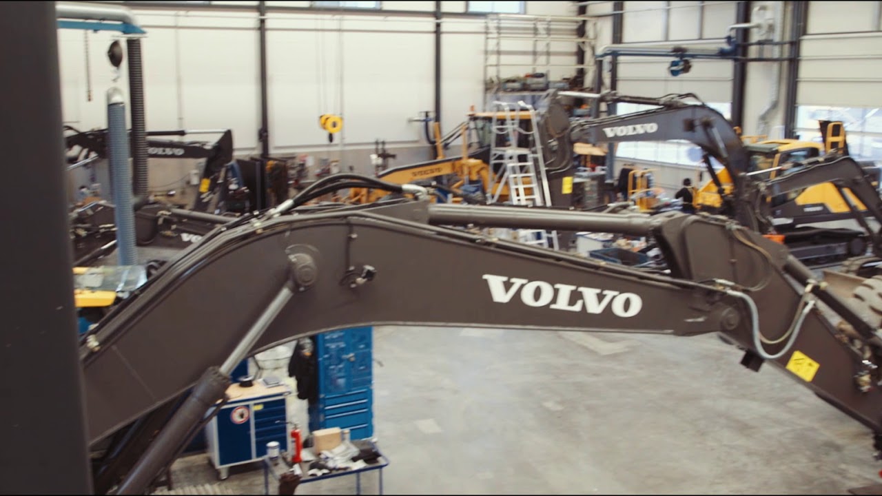 Volvo Maskin Service - YouTube